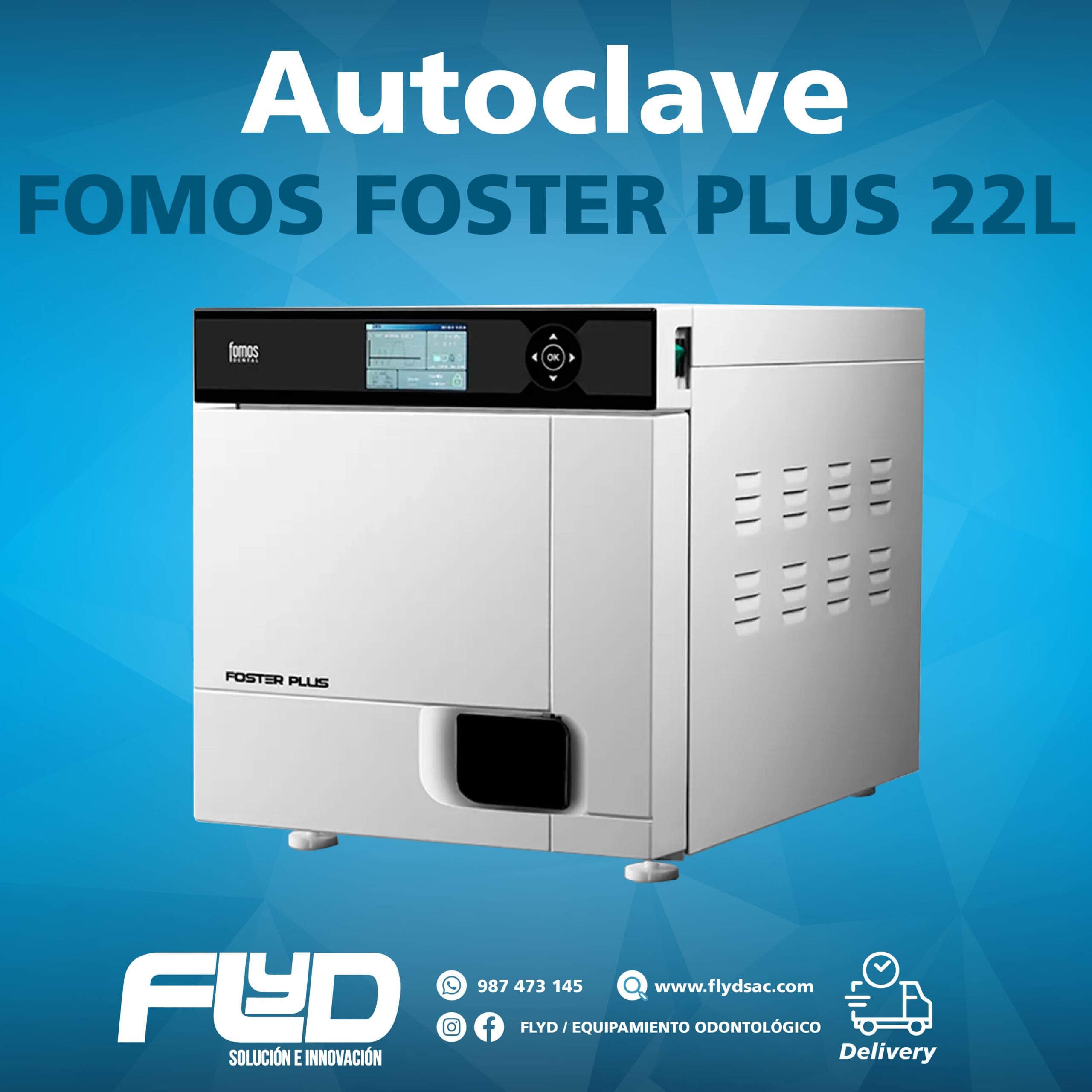 Compresora ATEC 2HP | Equipos Dentales | FLYD S.A.C